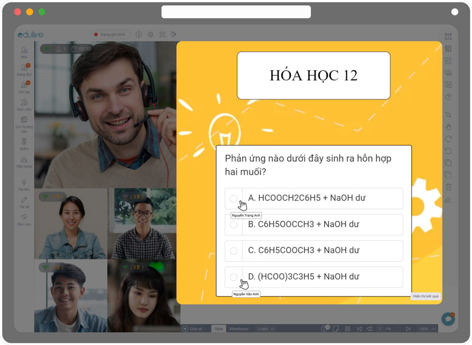 Edulive | Nền tảng giáo dục trực tuyến. Hãy tham gia để học ngay!